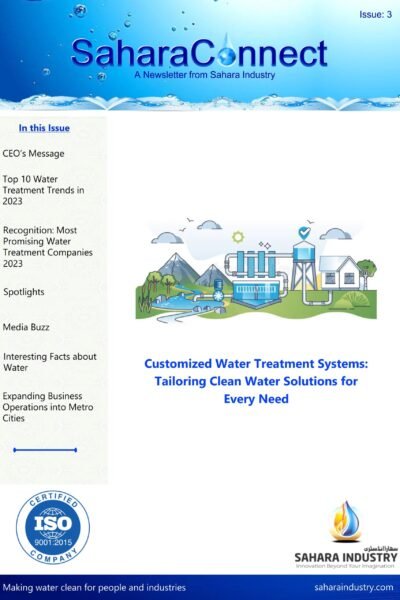 Newsletter – Sahara Industry